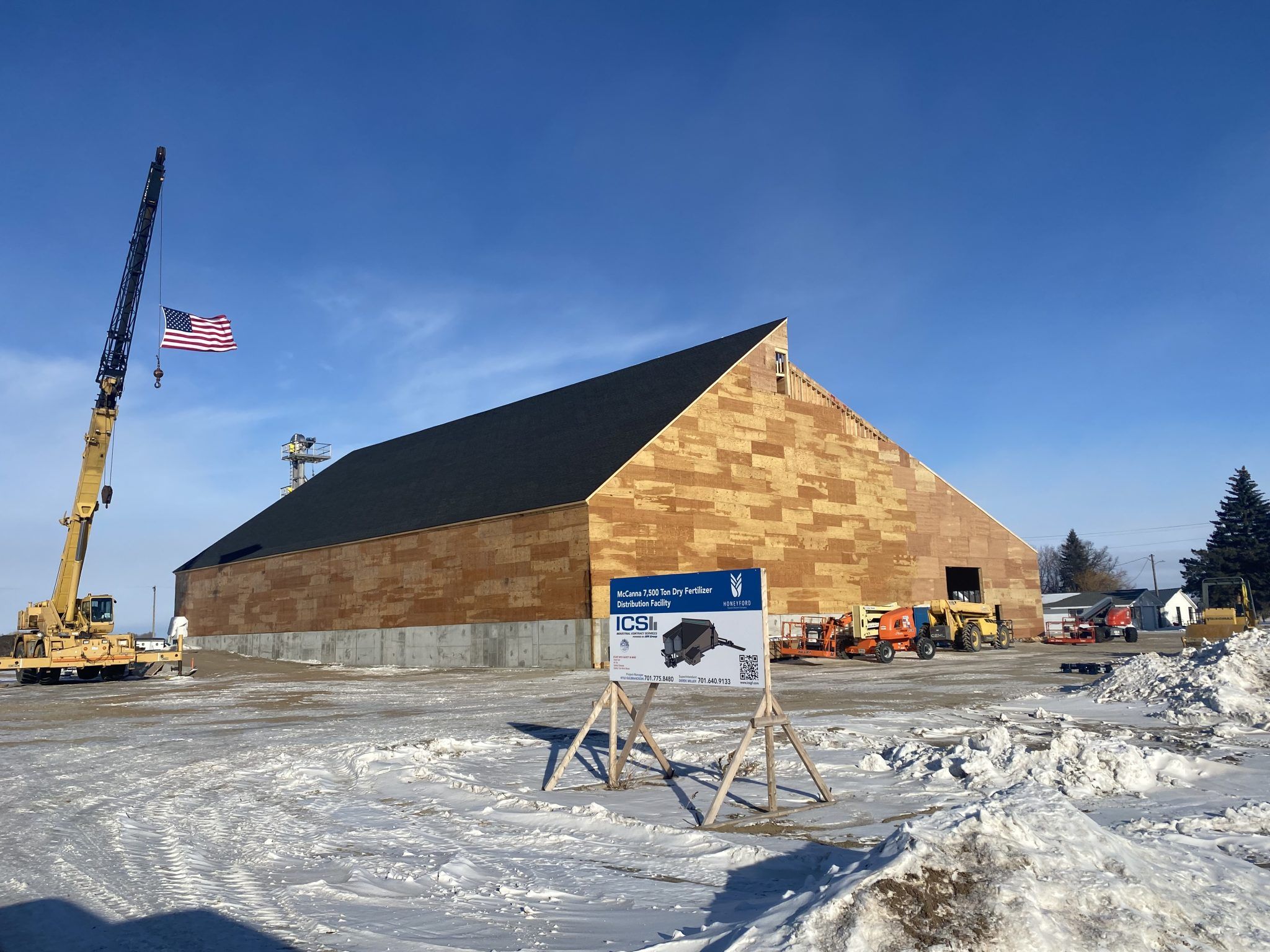 HONEYFORD MCCANNA 7500 FERTILIZER FACILITY - ICS, Inc. Grand Forks, ND